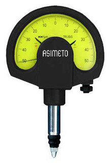 Asimeto Dial Comparator, 0.05mm Range - 7422210| Penn Tool Co., Inc