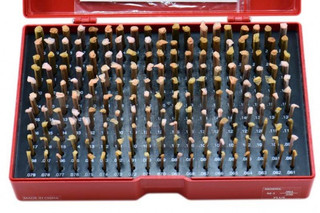 Precise .061-.250" Plus, Class ZZ Steel Pin Gage Set - 303-503P| Penn ...