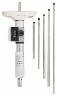 SPI Digit Depth Micrometer, 0-6" Range, 2-1/2" Base Width - 17-820-2 ...