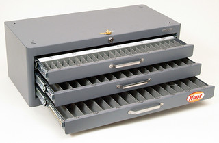 Huot Master Cabinet for Metric End Mills - 13375| Penn Tool Co., Inc