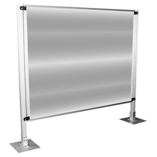 Rockford 48"x72" Free-Standing Safety Shield Assembly - KYL028 - Penn ...