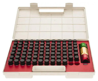 SPI Class ZZ Pin Gage Set, Inch, Black Oxide Coated Steel, Plus ...