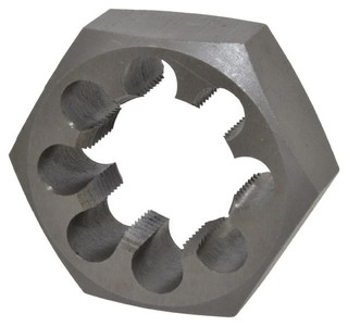 Interstate Hex Rethreading Bolt Die, HSS, 1-1/2 - 12 UNF - 73-379-0 ...