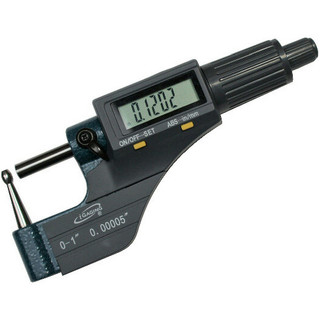 iGaging IP40 Digital Tube Thickness II Micrometer, 0-1" / 0-25mm - 35 ...