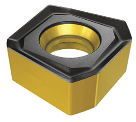 Terra Carbide Square Indexable Carbide Milling Insert, 11º Relief Angle ...