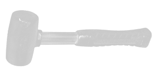 American Hammer Lead Alloy Head Tapered Hammer, 5/8" Face Diameter, 1 ...