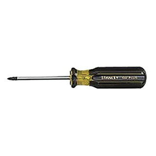Stanley 100 Plus Phillips Screwdriver, #2 Point Size, 4" Blade Length ...