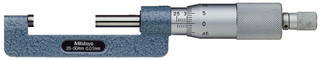 Mitutoyo Hub Micrometer, 25-50mm - 147-302| Penn Tool Co., Inc