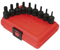 Sunex 9 Piece Torx Set Impact T20-50 - SU3670S| Penn Tool Co., Inc