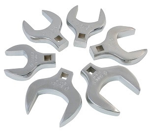Sunex 6 Piece 1/2" Dr. Jumbo Crowfoot Wrench Set - SU9722A| Penn Tool ...