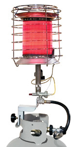 World Marketing of America Dura Heat 360º LP Tank Top Propane Heater ...
