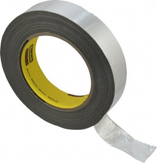 3M 36 Yd Long x 1" Wide, Series 363, Silver Aluminum Tape 7.3 mil Thick ...