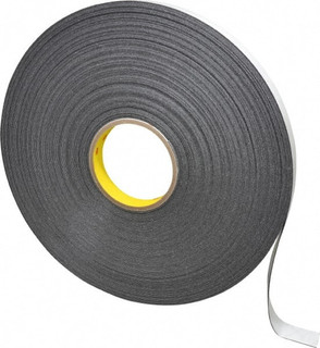 3M 3/4" x 72 Yd Rubber Adhesive Double Sided Tape 1/32" Thick, Black ...