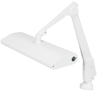 Dazor White 33" Fluorescent Clamp Base Task Lamp - 124M3-WH-DL| Penn ...