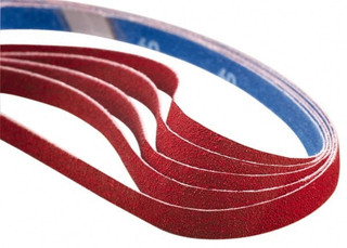 Norton 1-1/2" Wide x 60" OAL, 80 Grit, Ceramic Abrasive Belt Ceramic ...