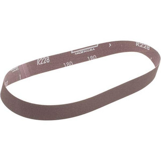 Norton 1" Wide x 30" OAL, 180 Grit, Aluminum Oxide Abrasive Belt ...