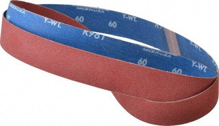 Norton 1-1/2" Wide x 60" OAL, 60 Grit, Ceramic Abrasive Belt Ceramic ...
