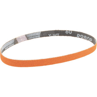 Norton 1/2" Wide x 18" OAL, 60 Grit, Ceramic Abrasive Belt Ceramic ...