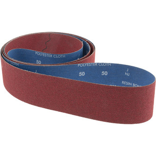 Norton 3" Wide x 132" OAL, 50 Grit, Ceramic Abrasive Belt Ceramic ...