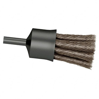 Osborn 3/4" Diam Stainless Steel Knotted End Brush 1-1/8" Trim Length ...