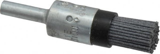 Osborn 1/2" Diam Nylon Bridled End Brush 1" Trim Length, 1/4" Shank ...