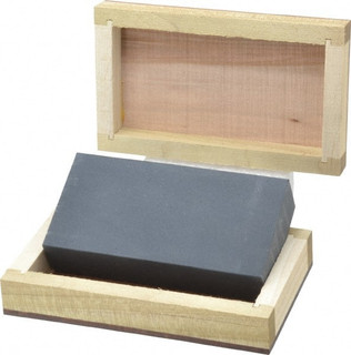 Made in USA 4" Long x 2" Wide x 3/4" Thick, Novaculite Sharpening Stone ...