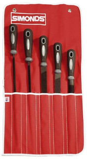 Simonds Saw 5 Piece American Pattern File Set 8" Long, Bastard ...