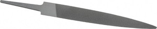 Grobet USA 4" Standard Precision Swiss Pattern Half Round File Double ...