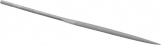 Grobet USA 4" Needle Precision Swiss Pattern Half Round File 0 Cut, 1-3 ...