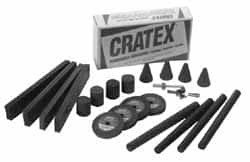 Cratex 22 Piece Rubberized Abrasive Point Set Includes 4 Blocks, 4 ...