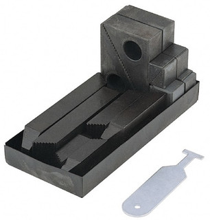 TE-CO 13 Piece Fixturing Step Block & Clamp Set with 1" Step Block, 5/8 ...