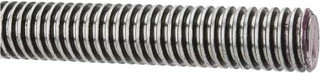 Keystone Threaded Products 1-1/8-5 x 3 ft. Low Carbon Steel General ...