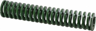 Danly 1" Hole Diam, 1/2" Rod Diam, 5" Free Length, Green Die Spring 9.6 ...