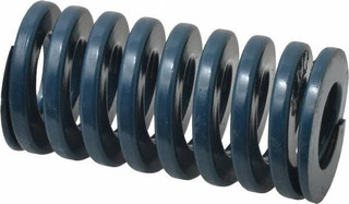 Danly 1-1/2" Hole Diam, 3/4" Rod Diam, 3" Free Length, Blue Die Spring ...