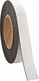 Made in USA 50 ft. Long x 1" Wide Flexible Magnetic Strip 4 Lb Max Pull ...