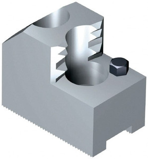 Schunk 12" Max Chuck Diam 1.5mm x 60° Serrated Hard Lathe Chuck Top ...
