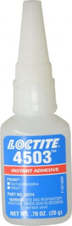 Loctite 0.70 oz Bottle Clear Instant Adhesive Series 4503 650493 ...