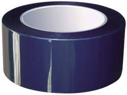 Intertape 3" Wide x 215 ft. Long x 3.2 mil Blue Polyester Film Masking ...