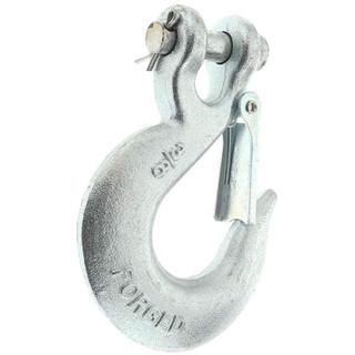 3/8 Chain Hook 5/16\" High Test Clevis Grab Hook, Grade 43, Forged ...