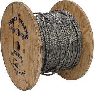 Value Collection 3/8" Diam, Aircraft Cable 10,800 Lb Breaking Strength ...