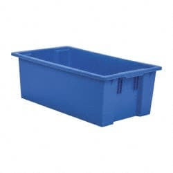 SSI Schaefer 1.94 Cu Ft, 44 Lb Load Capacity Blue Polypropylene Tote ...