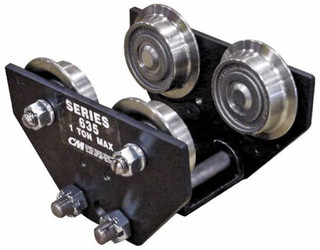 CM 2 Ton Capacity Motor Driven Trolley 3-3/8" to 6" Flange Width 3569 ...