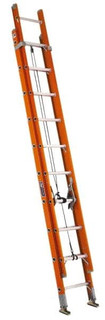 Louisville Ladder 24 ft. High, Type IA Rating, Fiberglass Industrial ...