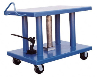 Vestil 6,000 Lb Capacity Manual Hydraulic Post Lift Table 36" Lift ...
