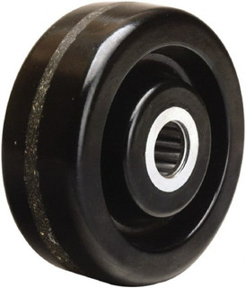 Hamilton Caster 4" Diam x 1-1/2" Wide, Phenolic Caster Wheel 600 Lb ...
