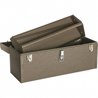 Kennedy Tool Box 24-1/8" Wide x 8-5/8" Deep x 9-3/4" High, Steel, Brown ...