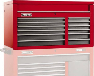 Proto 12 Drawer Top Tool Chest 50" Wide x 25-1/4" Deep x 27" High ...