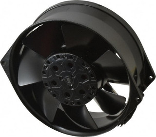 ebm-papst 230 Volts, AC, 233 CFM, Round Tube Axial Fan 0.2 Amp Rating ...