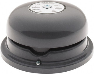 Edwards Signaling 6" Diam, 120 VAC Bell 0.07 Amps, 92 Decibles at 10 ft ...
