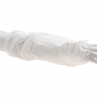 Precise White Polypropylene Sleeve 18" Long Sleeve, Elastic Cuff 1849S ...